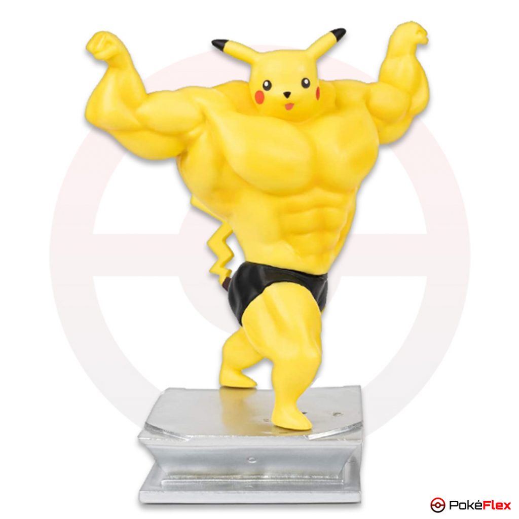 Pokémon™ Fitness Gym Weightlifting Action Figures - PokéFlex