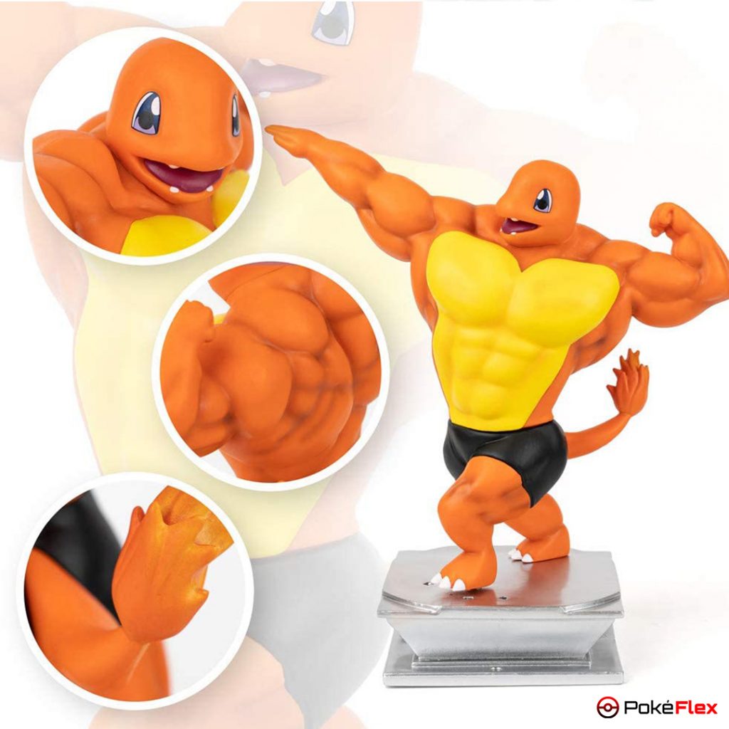Pokémon™ Flexing Bodybuilding Action Figures - PokéFlex