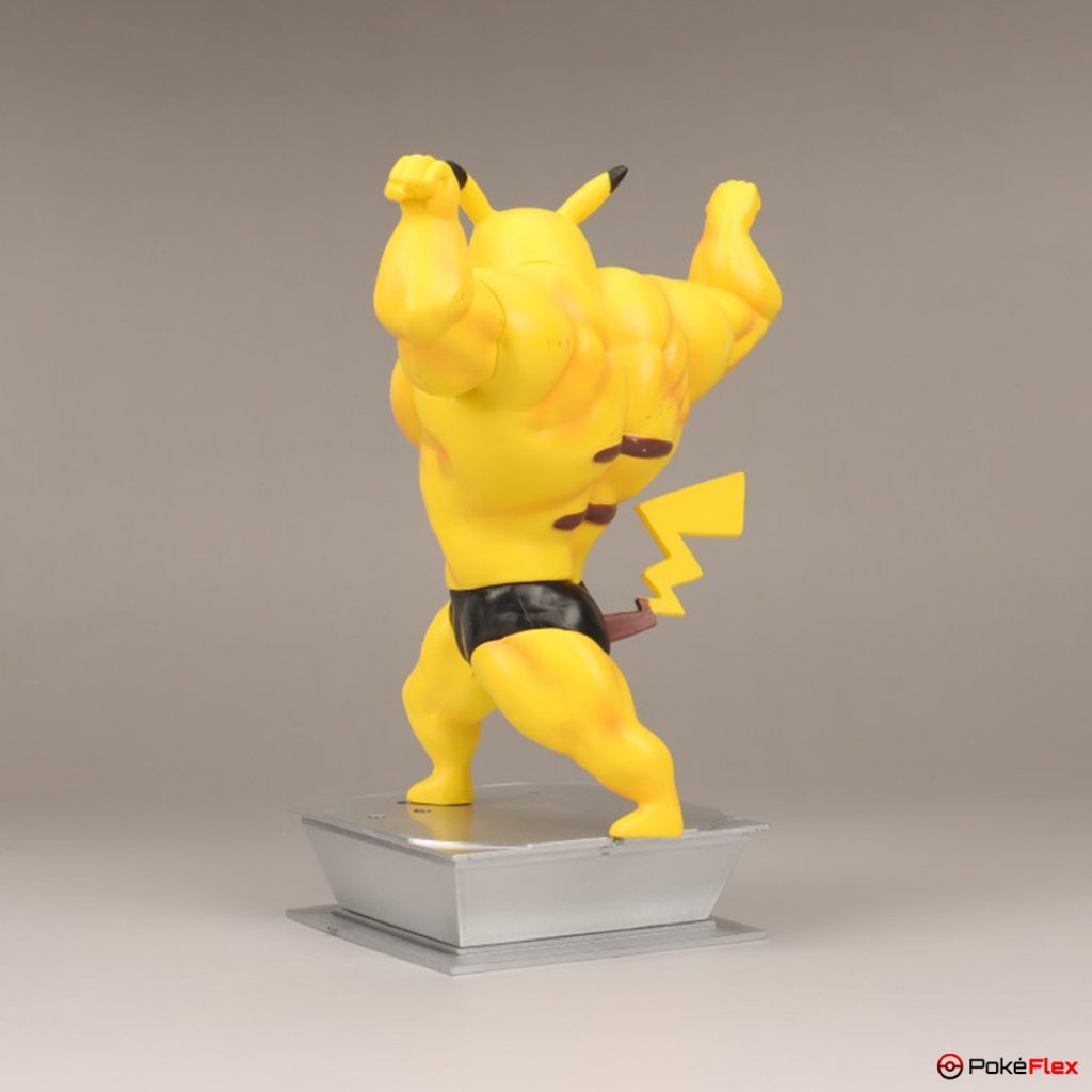 Flexing Bodybuilding Action Figures - PokéFlex