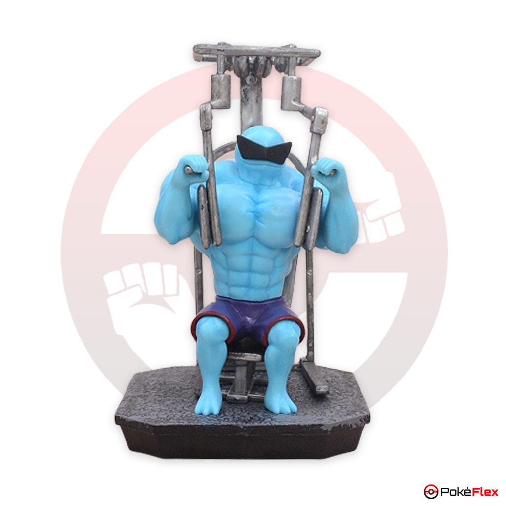 Flexing Bodybuilding Action Figures - PokéFlex