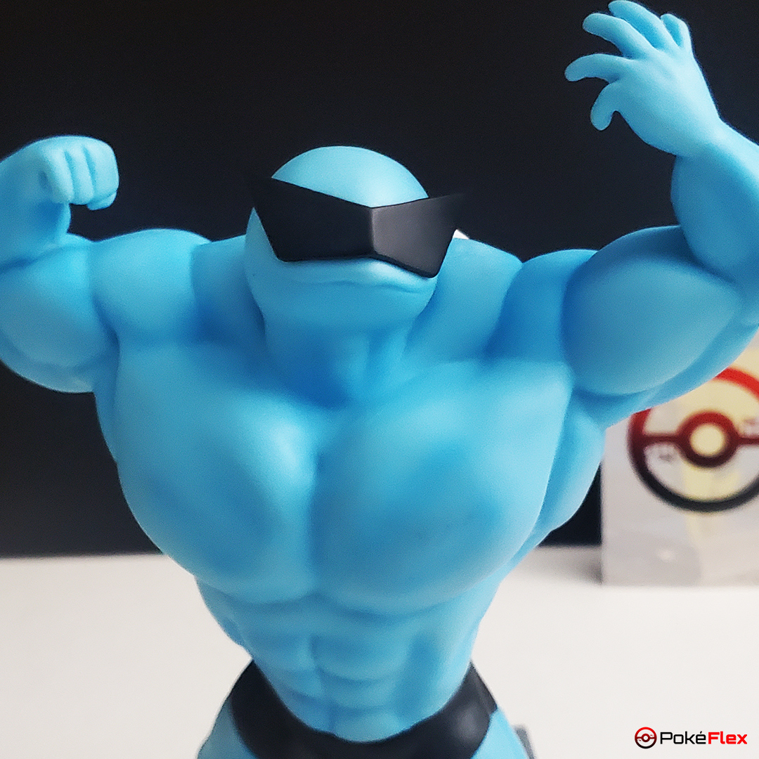 Buff Pokémon Statues (Flexing Meme Action Figures) - PokéFlex