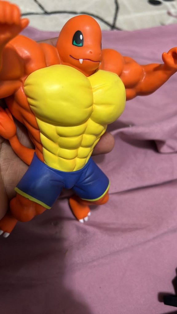 Fitness Gym Weightlifting Action Figures - PokéFlex