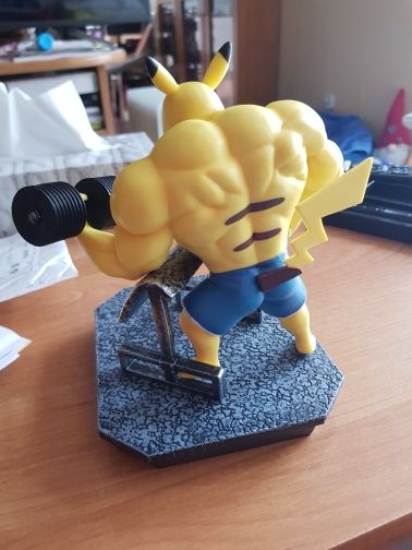 Fitness Gym Weightlifting Action Figures - PokéFlex