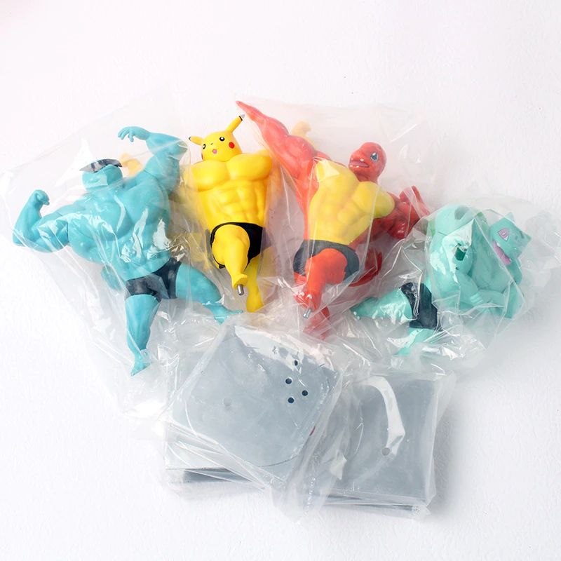 Flexing Bodybuilding Action Figures - PokéFlex